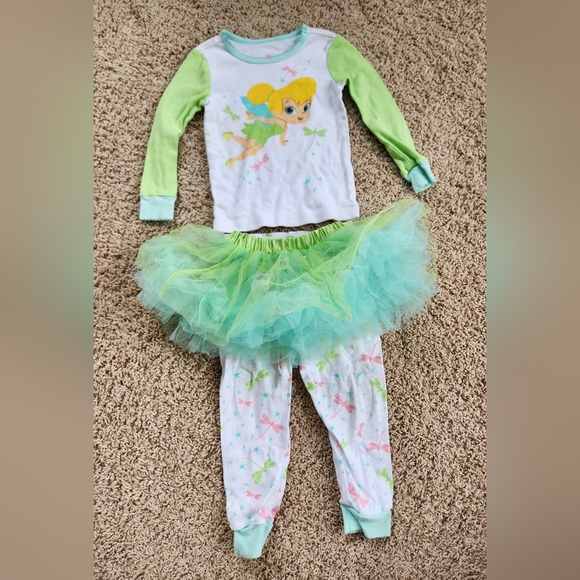 Disney | Matching Sets | Disney Twinkle Bell Girl Outfit Set | Poshmark